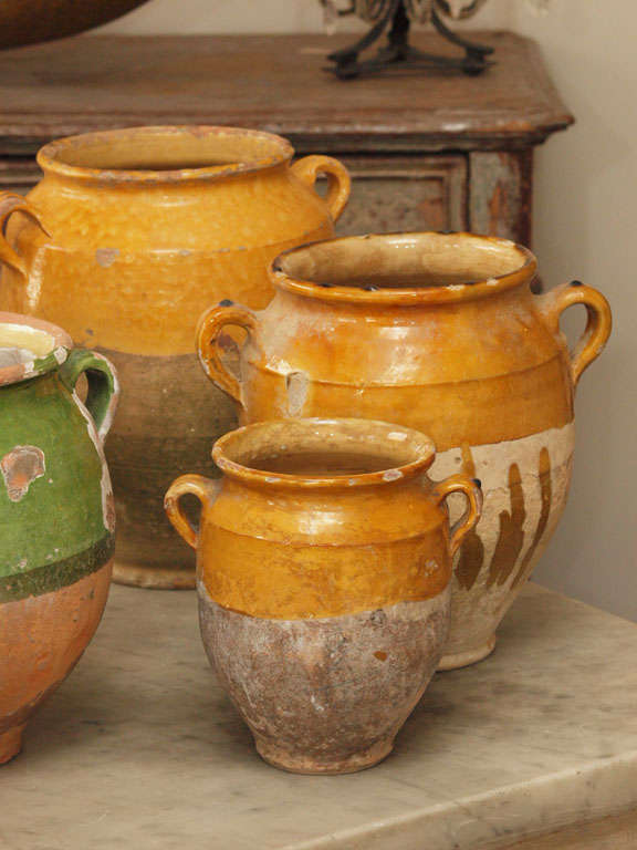 A selection of confit pots at 1stDibs