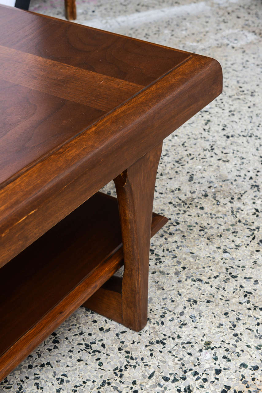 Long Lane Wooden Coffee Table, USA 1970s at 1stDibs | long lane ...