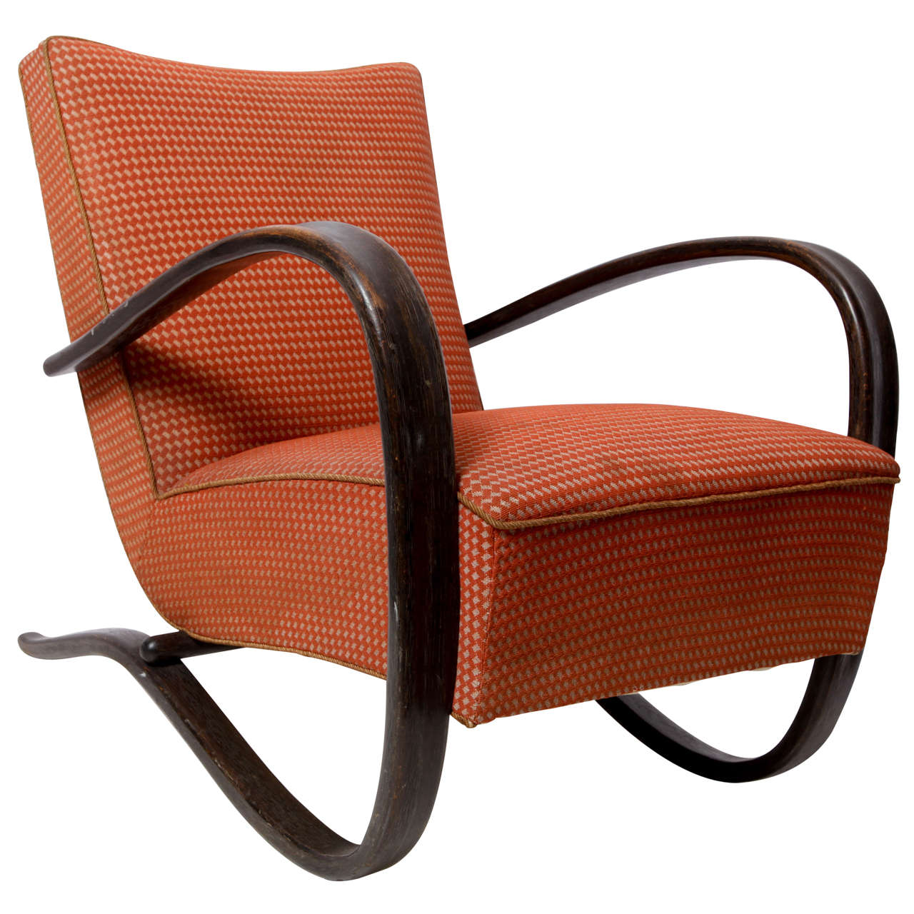 Art Deco Halabala Chairs at 1stDibs