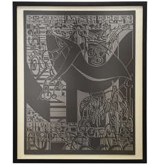 "Harvest" Nego-Print by LaRue Storm For Sale at 1stDibs