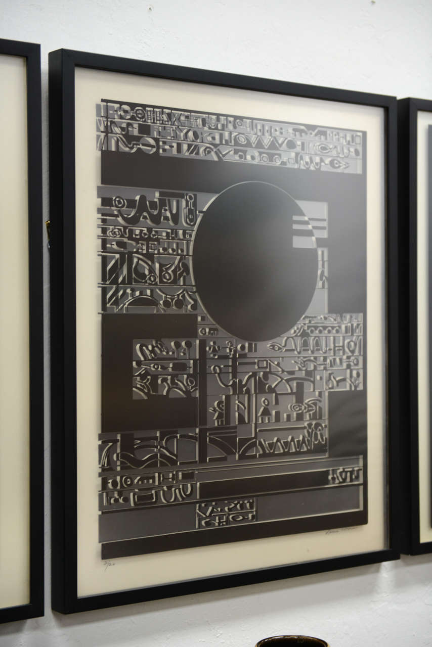 "Garden of Eden" Nego-Print by LaRue Storm For Sale at 1stDibs