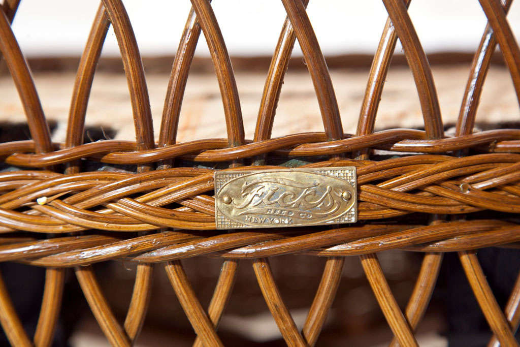 Antique Ficks Reed Wicker Set at 1stDibs | ficks reed wicker furniture