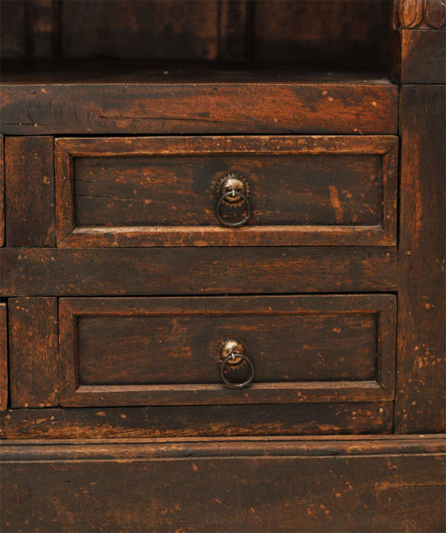 Antique Indian Hand Carved Bookcase at 1stDibs | indian carved bookcase ...