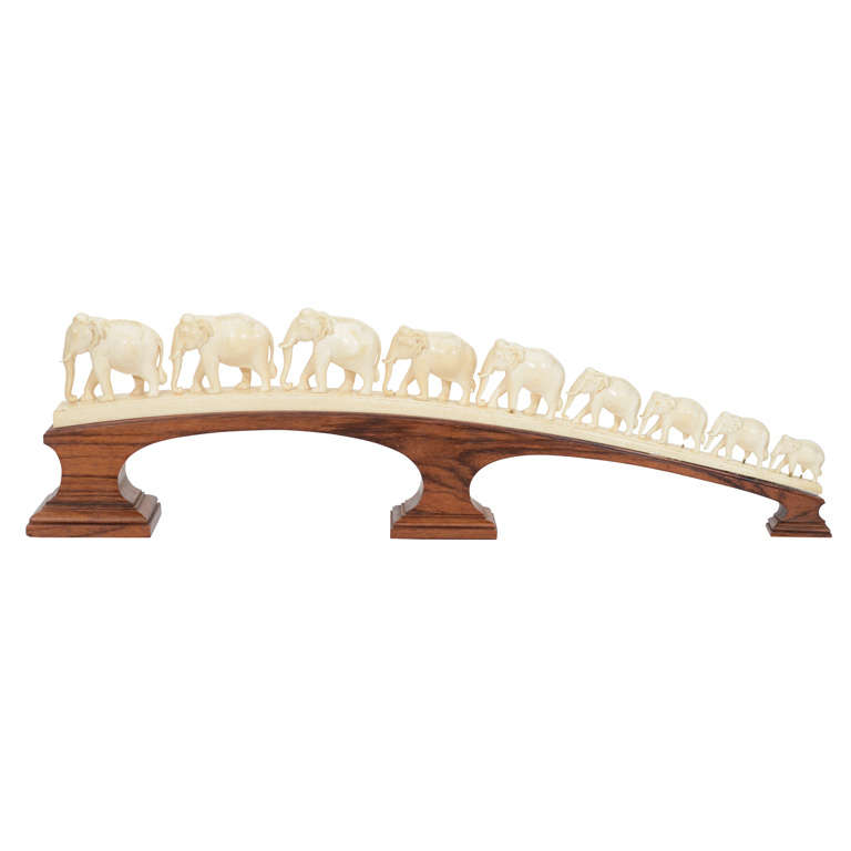 Elephant Ivory Bridge at 1stDibs