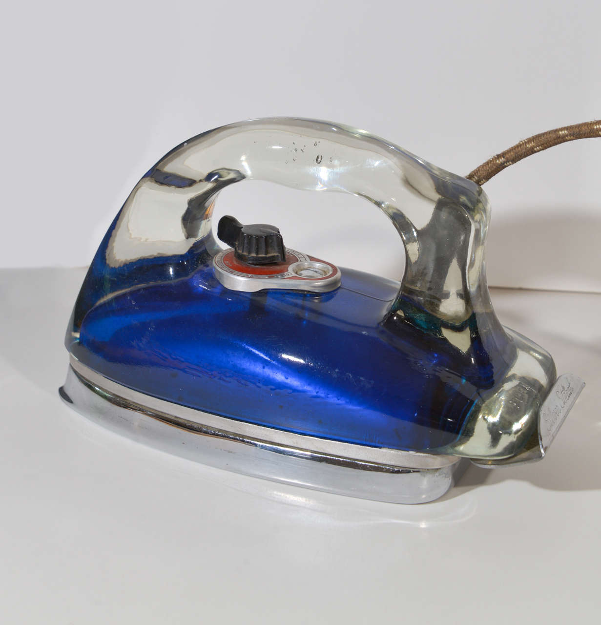 Minty Saunders Silver Streak Pyrex Iron at 1stDibs