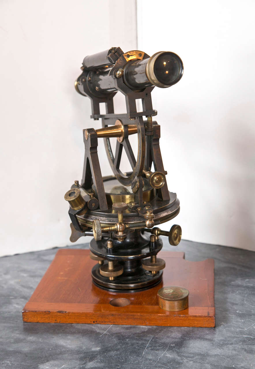 Surveyor’s Transit with Original Case For Sale at 1stDibs