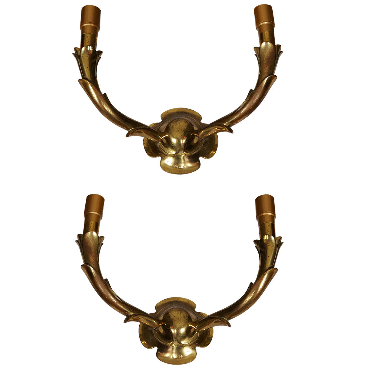 Pair of Mermaid Sconces by Scarpa at 1stDibs