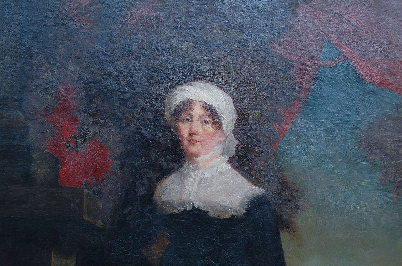Portrait of a Regency Lady For Sale at 1stDibs
