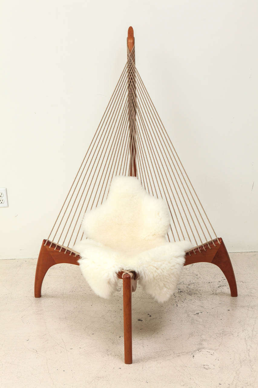 Harp Chair by Jorgen Hovelskov for Christensen and Larsen at 1stDibs ...