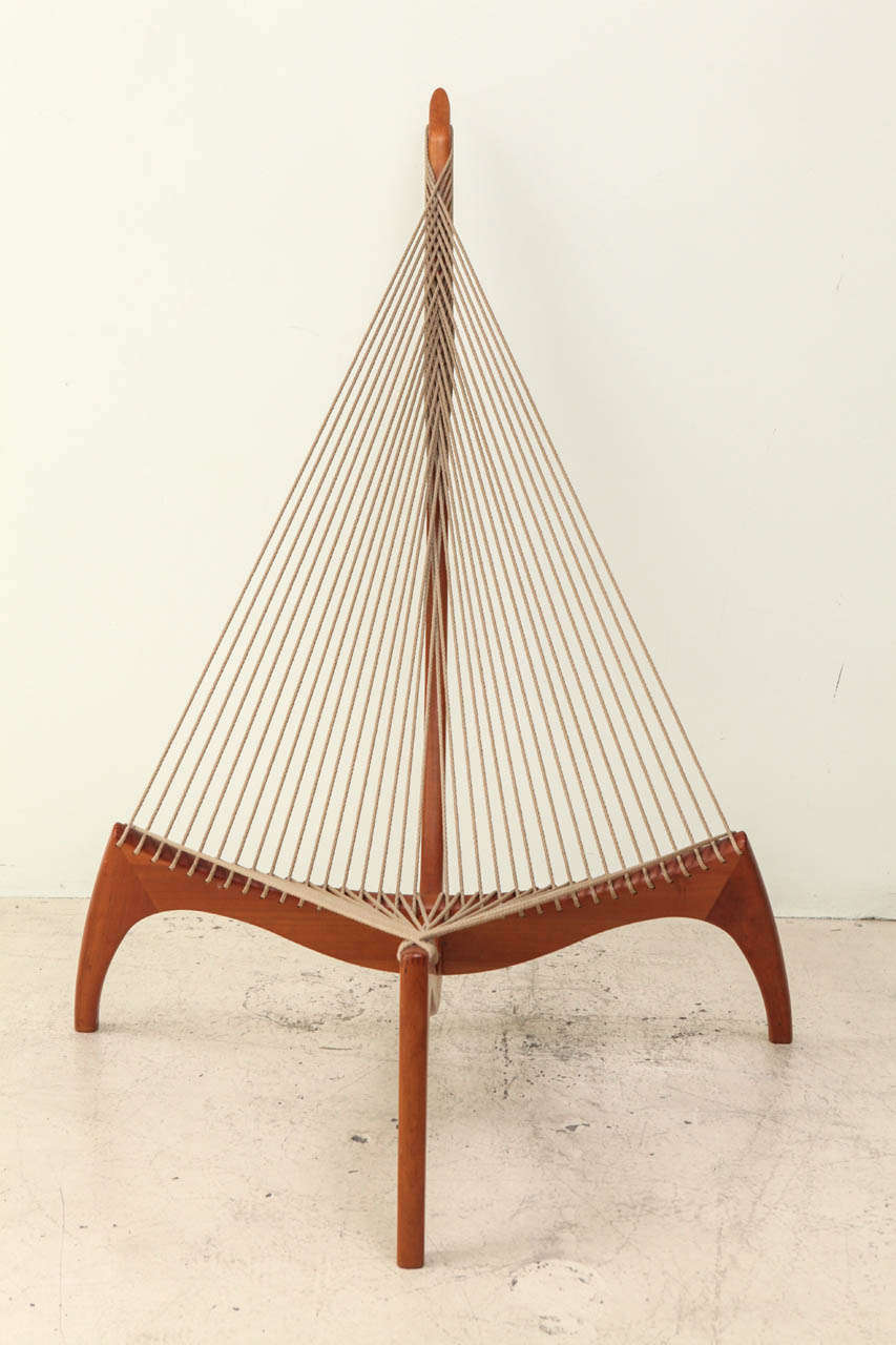 Harp Chair by Jorgen Hovelskov for Christensen and Larsen at 1stDibs ...