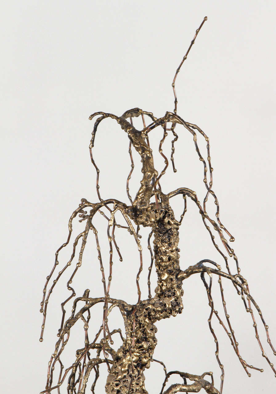 Tall Bronze Bonsai Tree Sculpture For Sale at 1stDibs | bronze tree ...