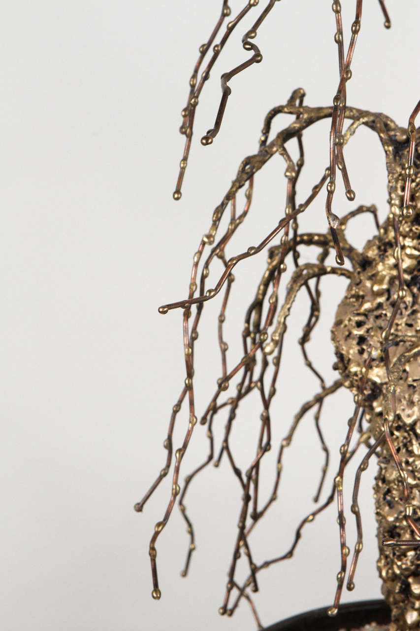 Tall Bronze Bonsai Tree Sculpture For Sale at 1stDibs | bronze tree ...