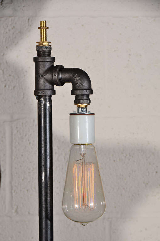 Old Gas Meter Re-purposed as Table Lamp at 1stDibs | gas meter lamp ...