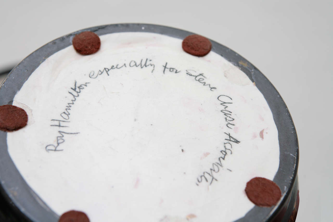 Pair of Custom Vases by Roy Hamilton for Steve Chase Associates at 1stDibs