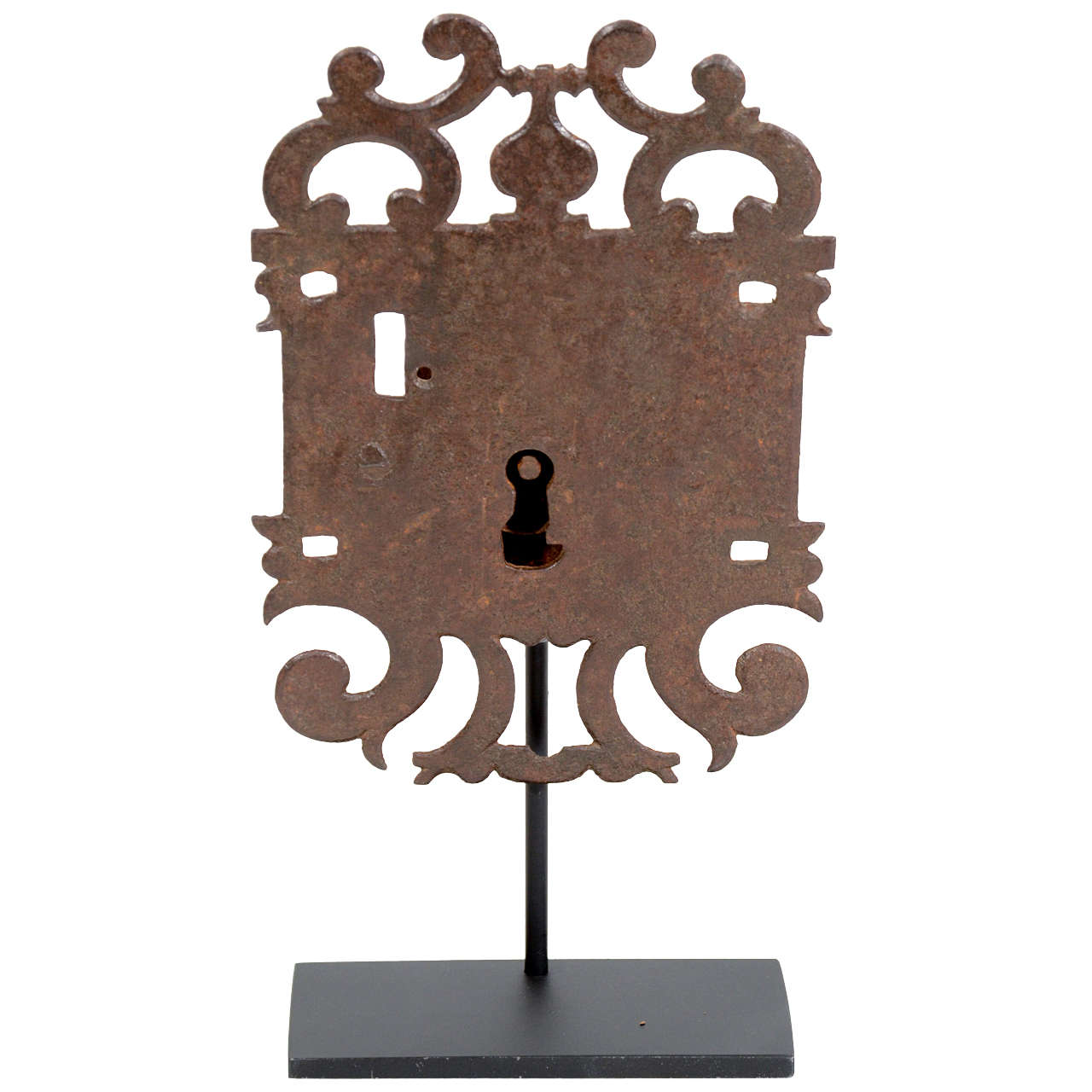 Forged Lock On Stand at 1stDibs