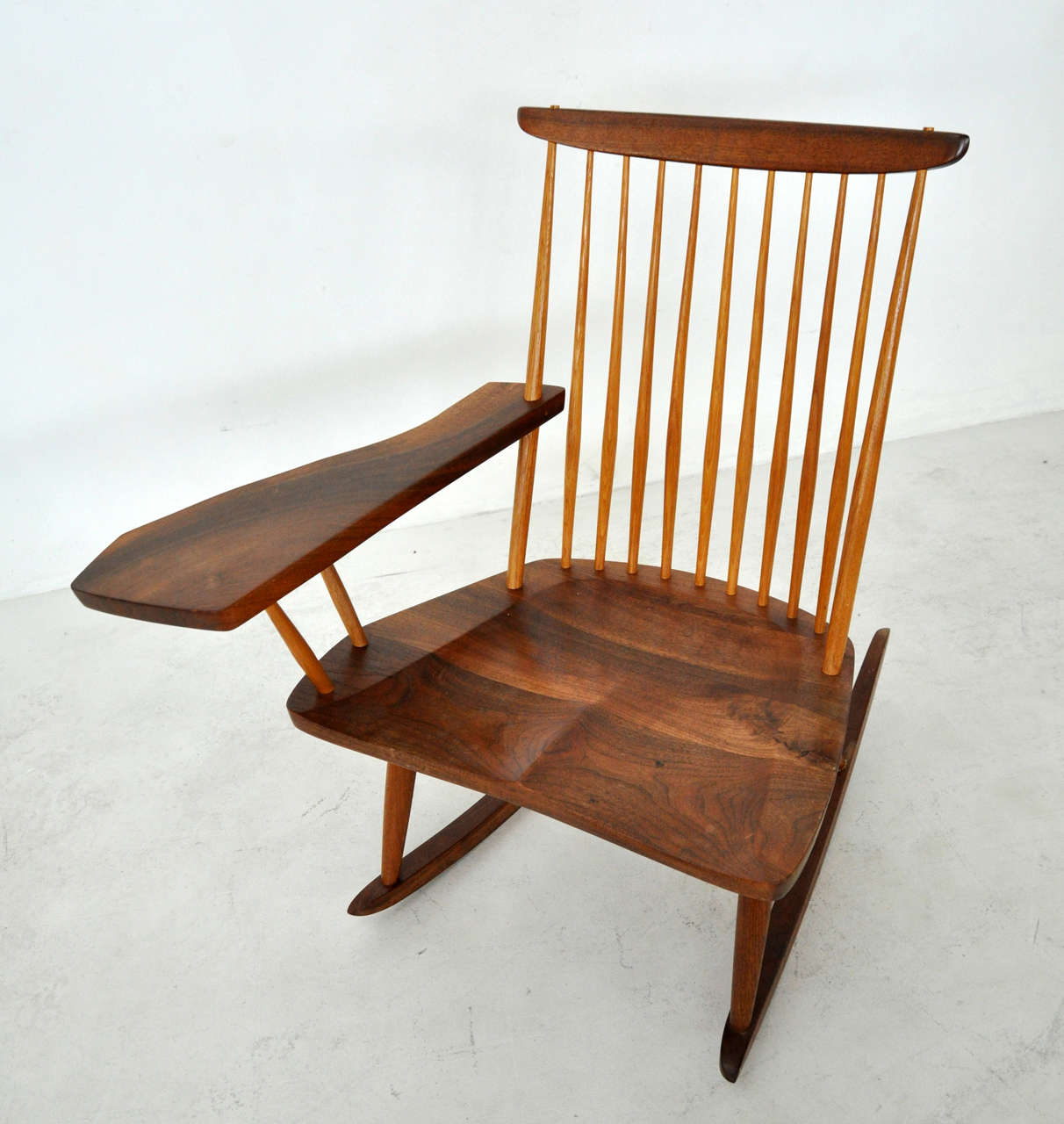 George Nakashima Rocking Chair For Sale at 1stDibs | nakashima chairs ...