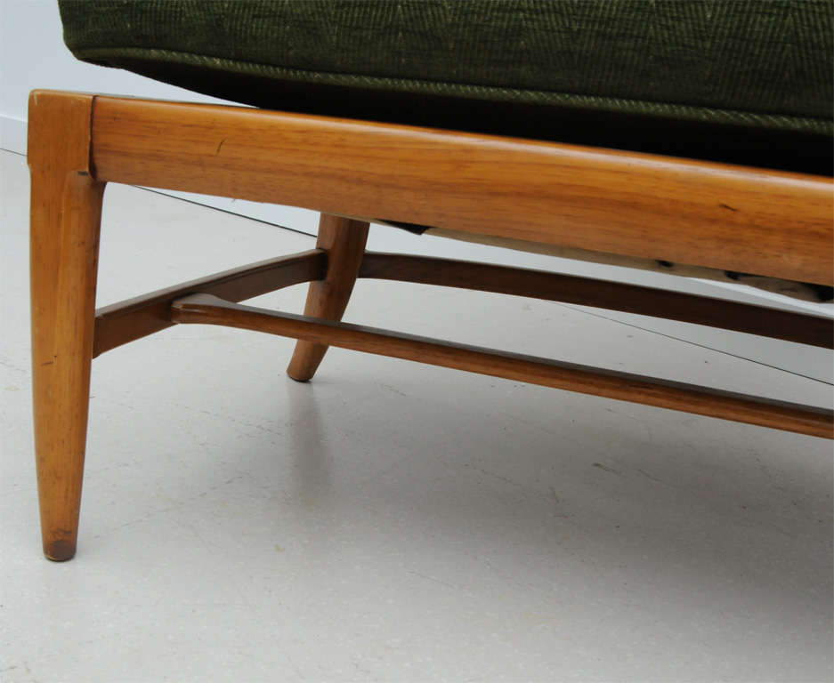 Pair of Vintage Mid Century Low Chairs at 1stDibs