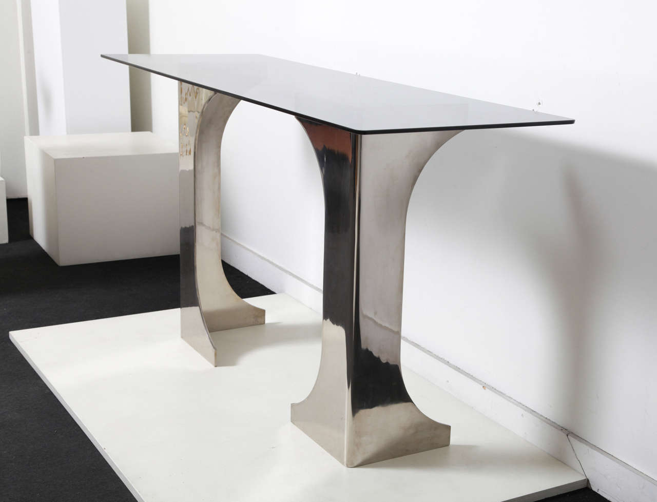 Fine Console By Nadine Effront Circa 1975 at 1stDibs