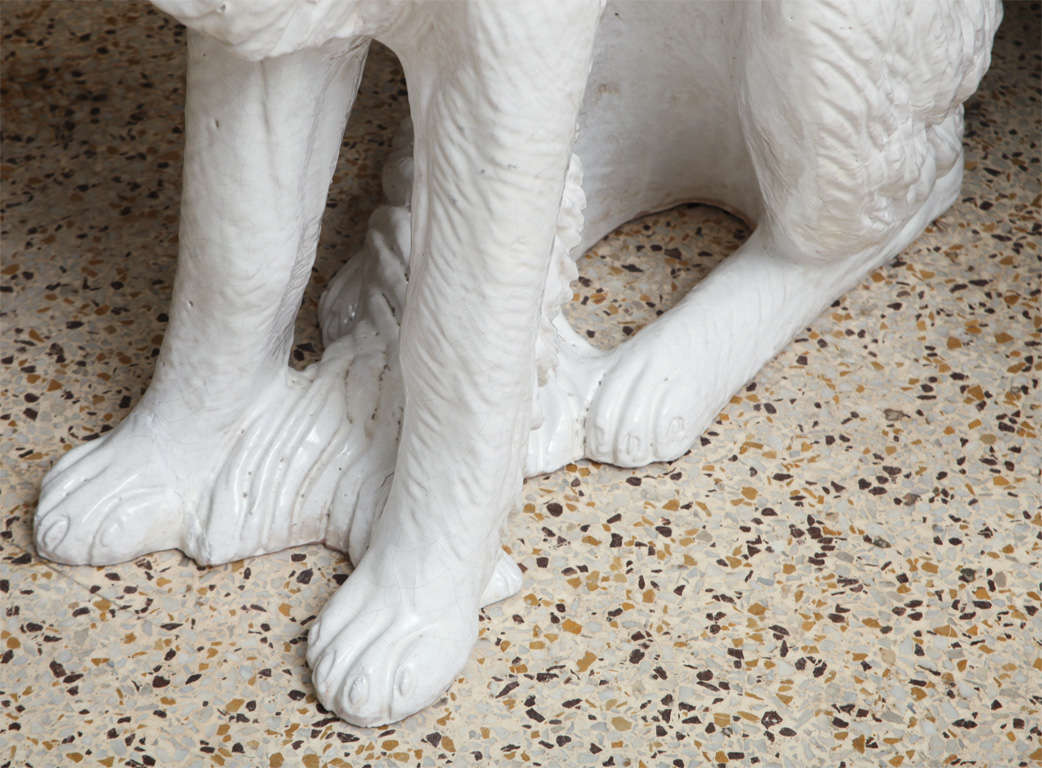 Life-Sized Italian Borzoi Garden Statue at 1stDibs | borzoi statues