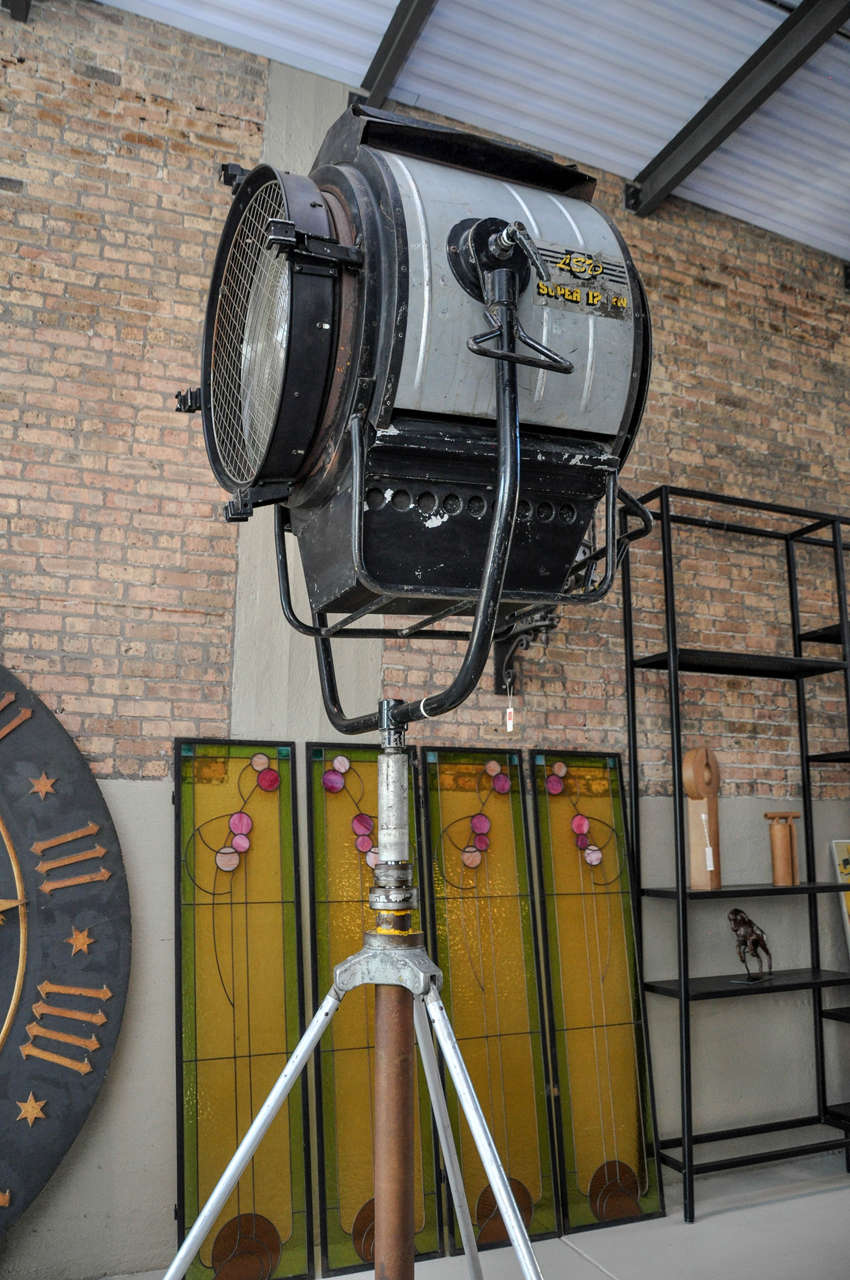Movie Set Spot Light at 1stDibs | movie light, movie set lights, old ...