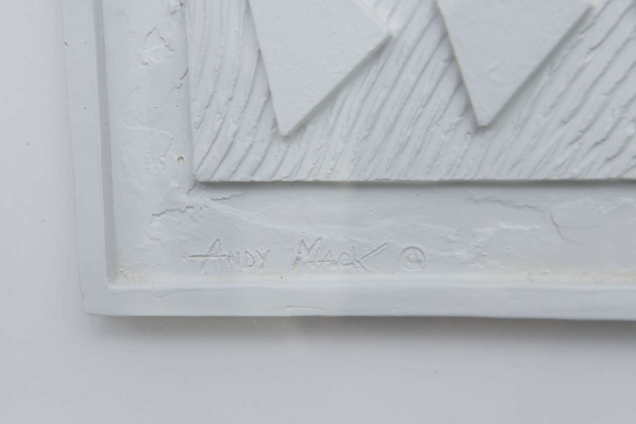 Framed Plaster Wall Relief by Andy Mack For Sale at 1stDibs | andy mack ...