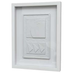 Framed Plaster Wall Relief by Andy Mack For Sale at 1stDibs | andy mack ...