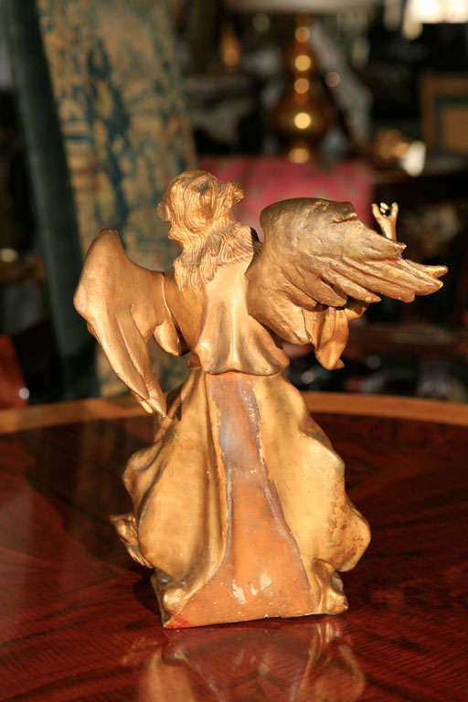 18th century Continental Rococo Giltwood Angel For Sale at 1stDibs ...