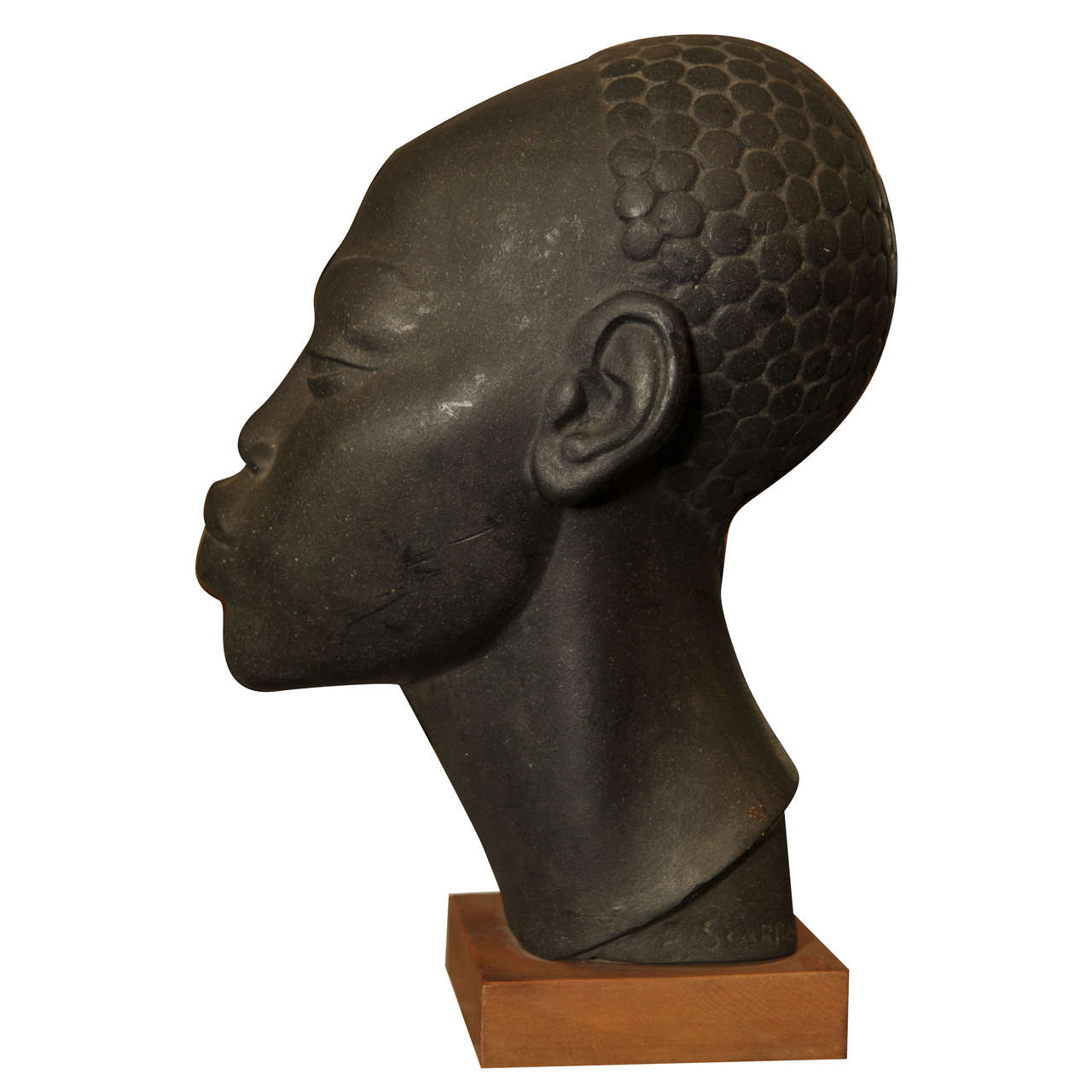 1930s Terracotta Head of an African Man by Riccardo Scarpa For Sale at ...