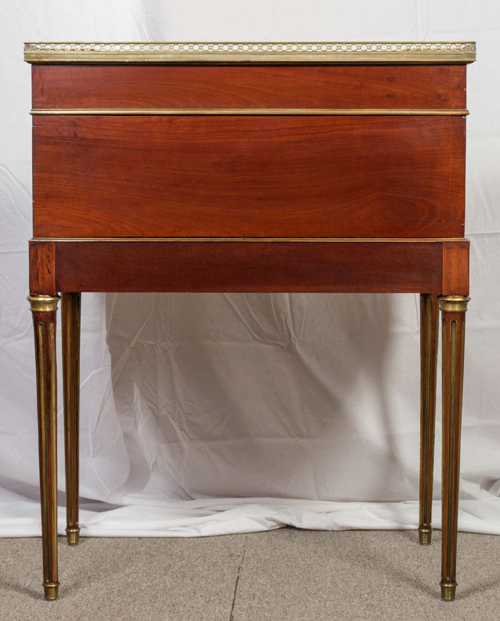 French Napoleon III Mahogany Writing Desk at 1stDibs | napoleon desk