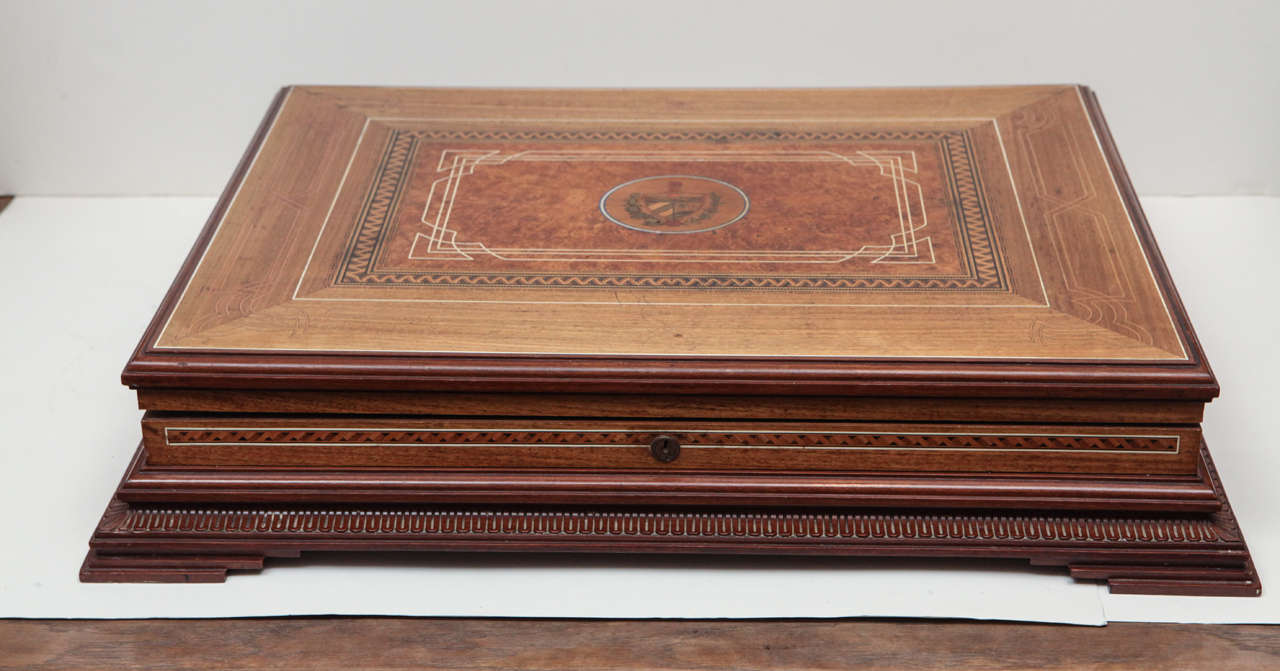 Circa 1940 Cuban Cigar Box Elaborate Inlay at 1stDibs | cuban wood ...