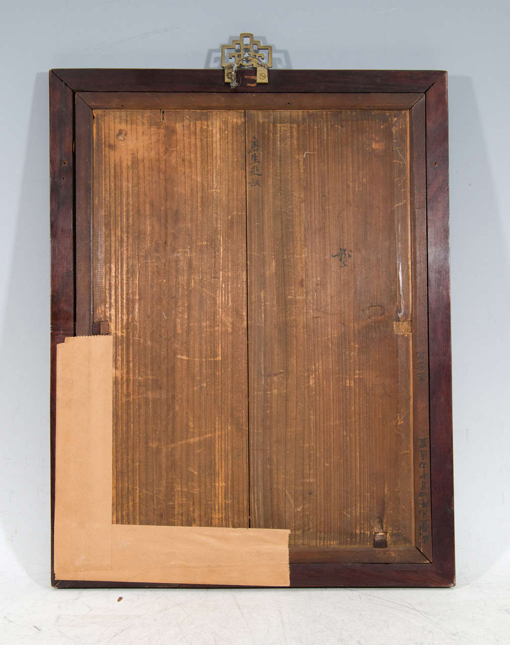 Antique Chinese Reverse Painting on Glass of a Tang Dynasty Student at ...