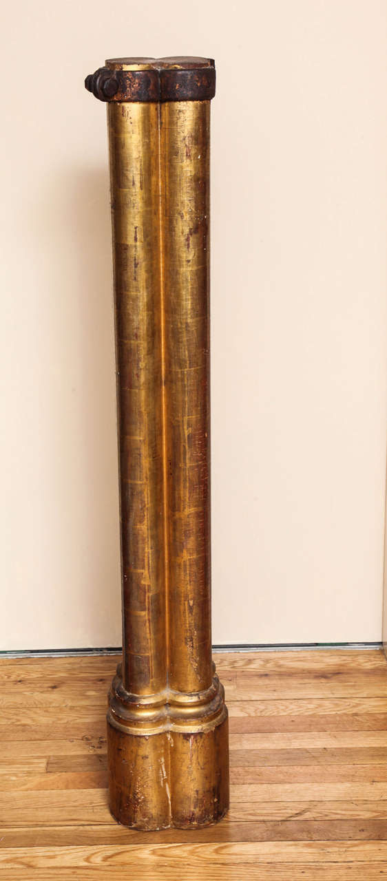 Neo-Gothic Cluster Column Pedestal at 1stDibs