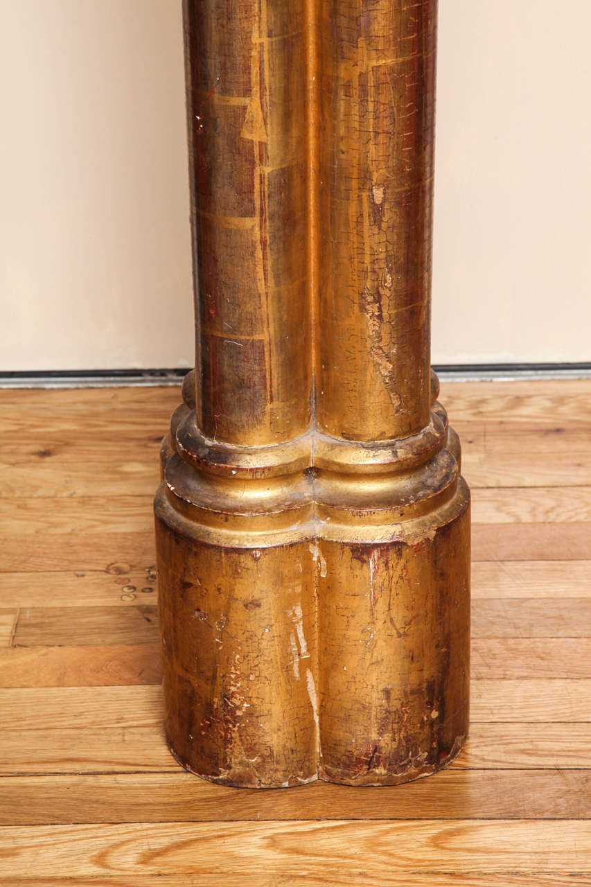 Neo-Gothic Cluster Column Pedestal at 1stDibs