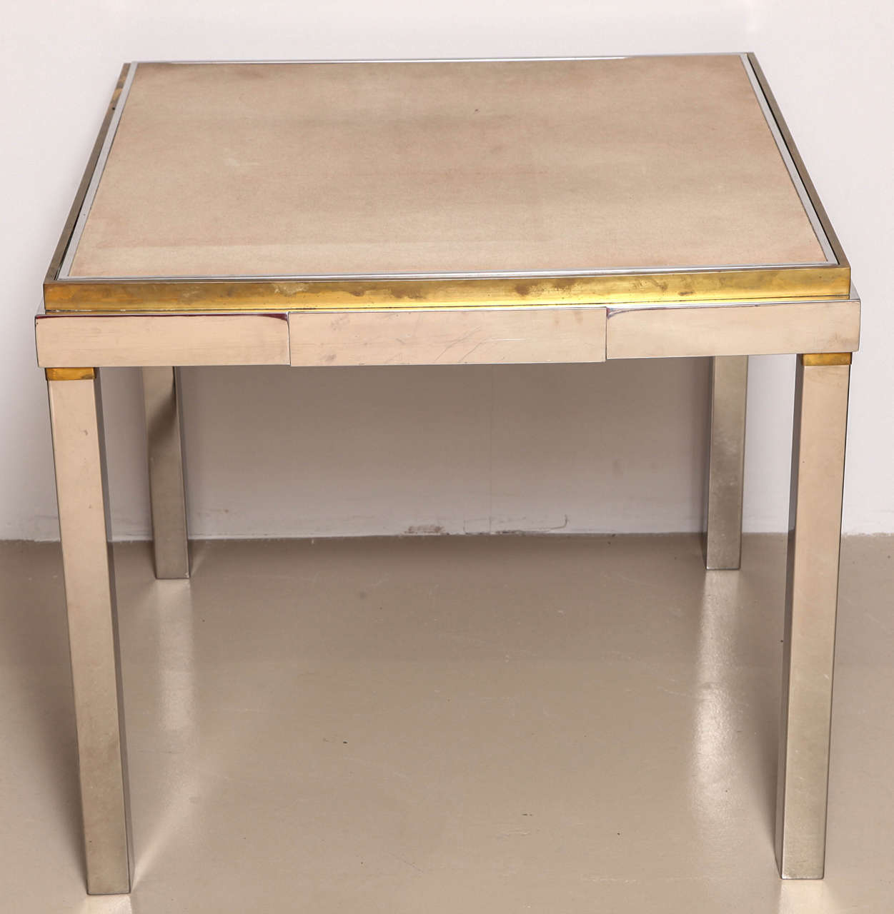Signed Willy Rizzo Tric Trac Table at 1stDibs | willy tabe