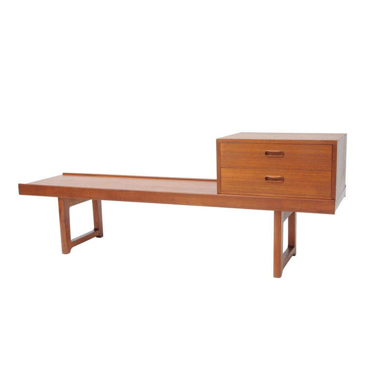 Scandinavian Bench Designed by Torbjorn Afdal for Mellemstrands at 1stDibs