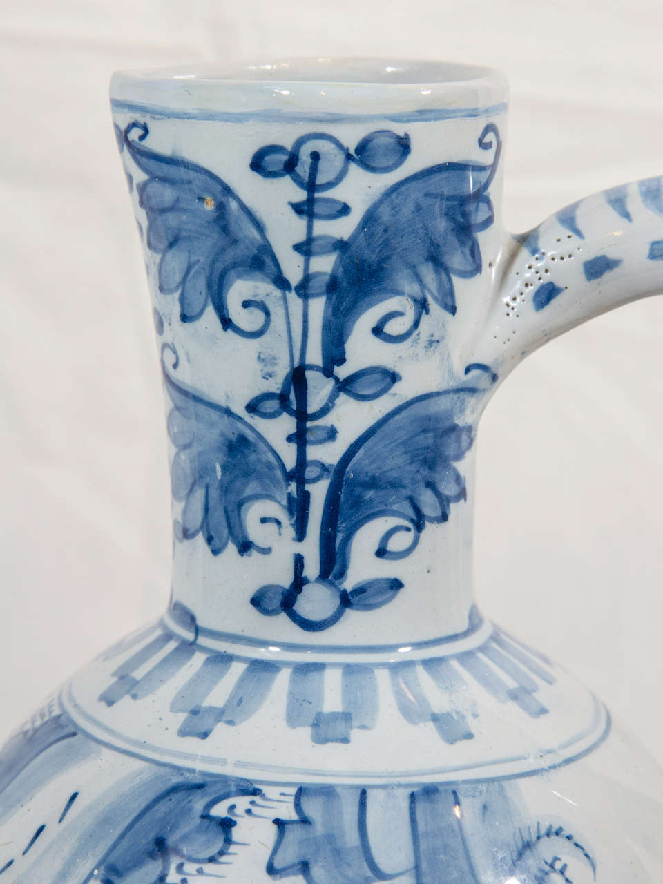 Antique Delft Blue and White Wine Jug at 1stDibs | delft jug, delft ...