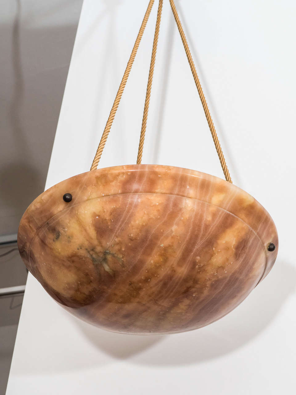 Alabaster Light Fixture at 1stDibs