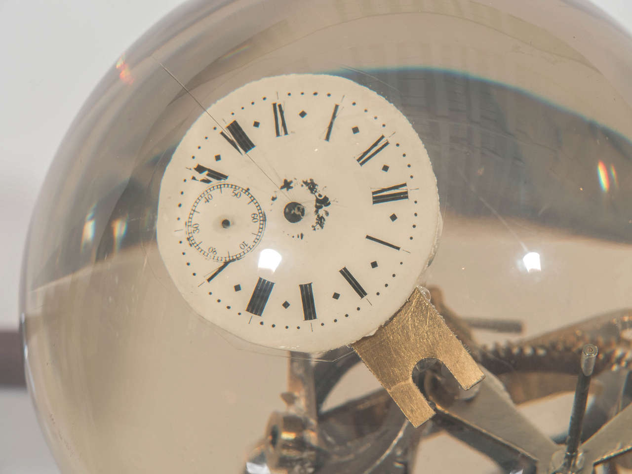 Set of Three Objects with Clock Parts by Pierre Giraudon, France circa ...