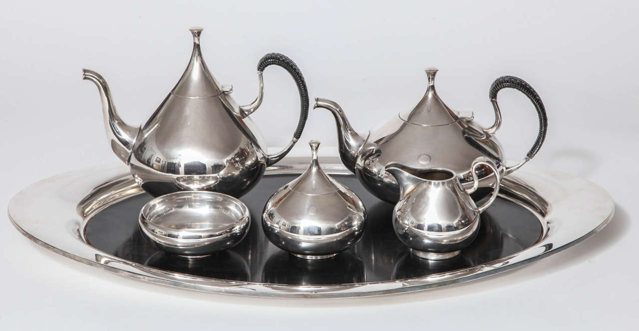 John Prip for Reed and Barton 'Dimension' Tea and Coffee Set Service ...
