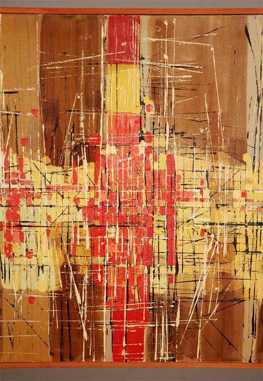 Large Abstract Oil Painting By Patrick Kelly 1961. at 1stDibs | patrick ...