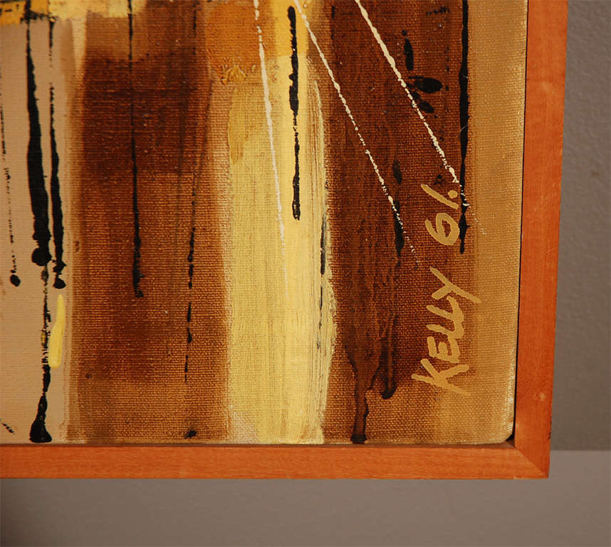 Large Abstract Oil Painting By Patrick Kelly 1961. at 1stDibs | patrick ...