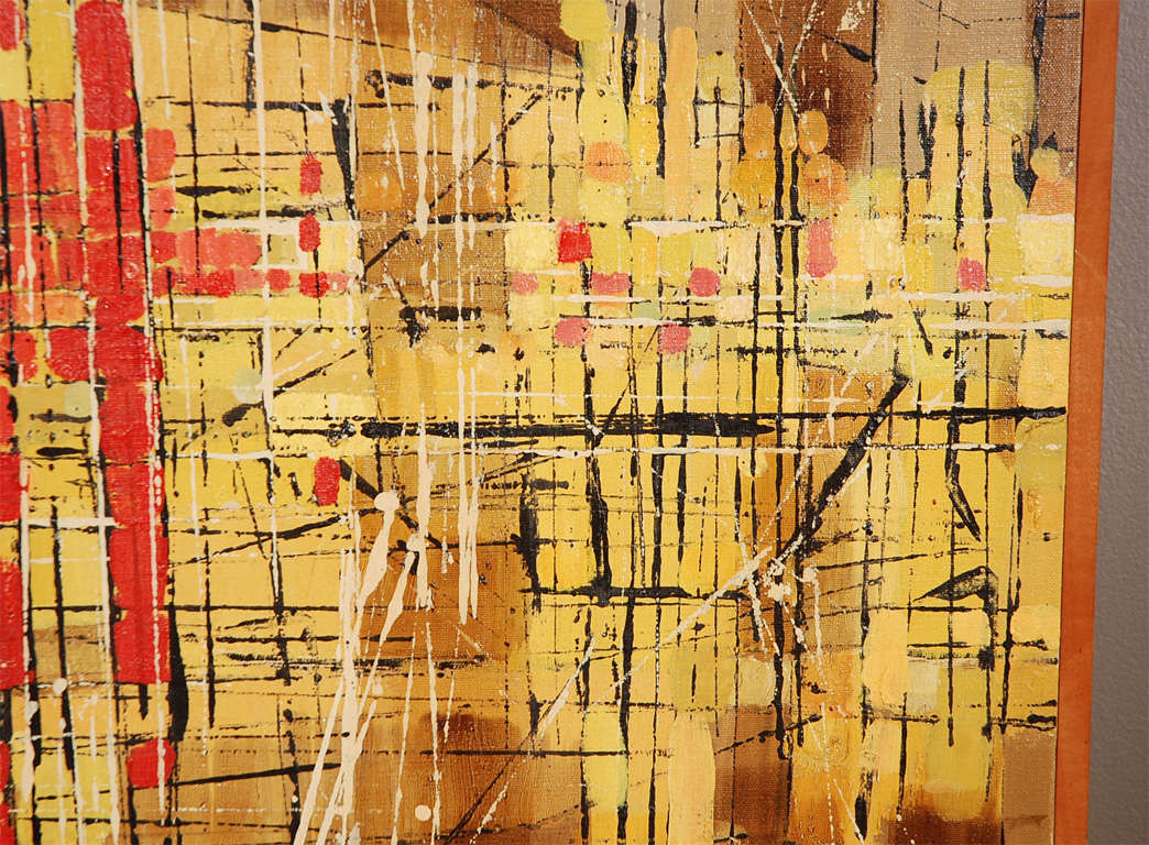 Large Abstract Oil Painting By Patrick Kelly 1961. at 1stDibs | patrick ...