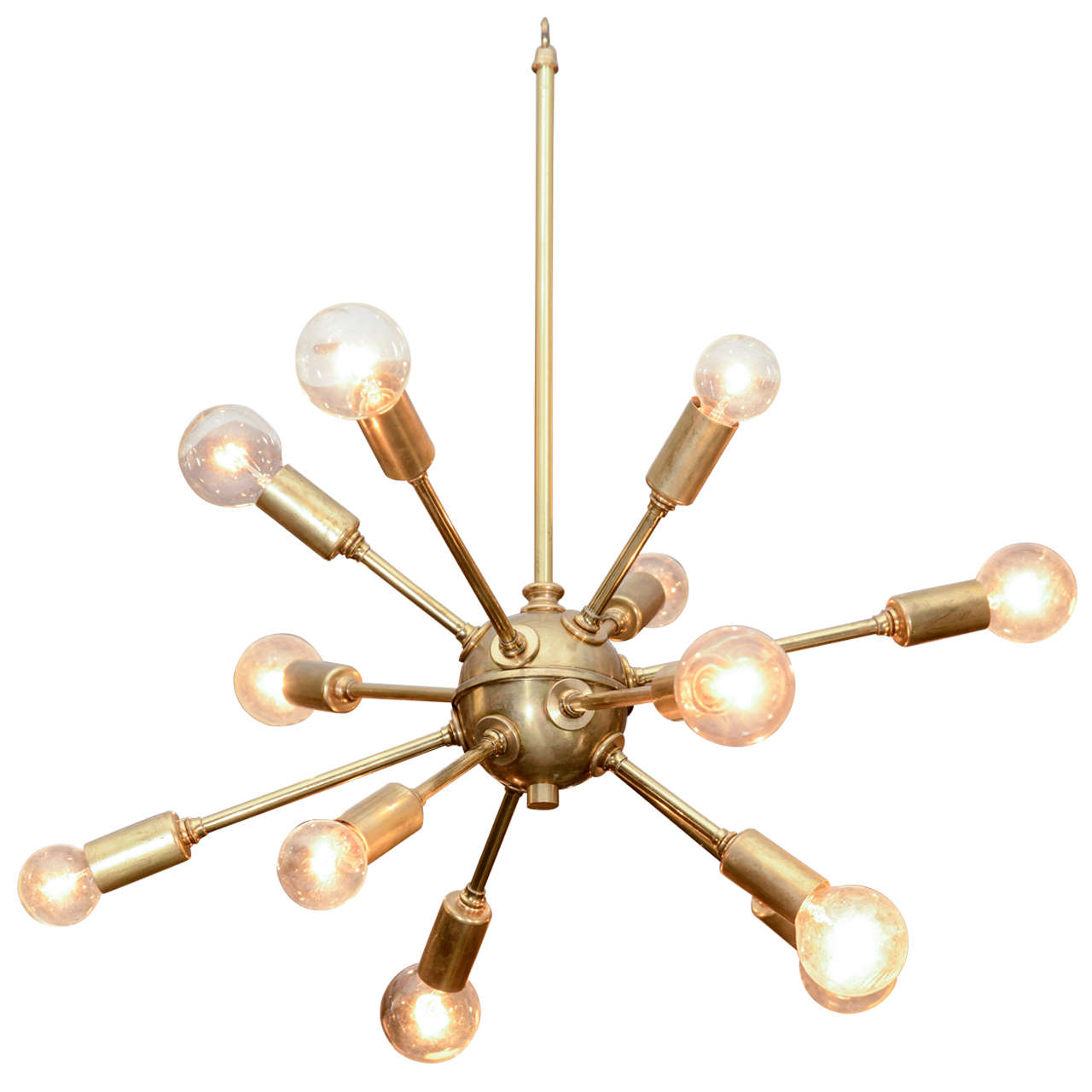 Vintage Sputnik Brass Light Fixture at 1stDibs | vintage sputnik light ...
