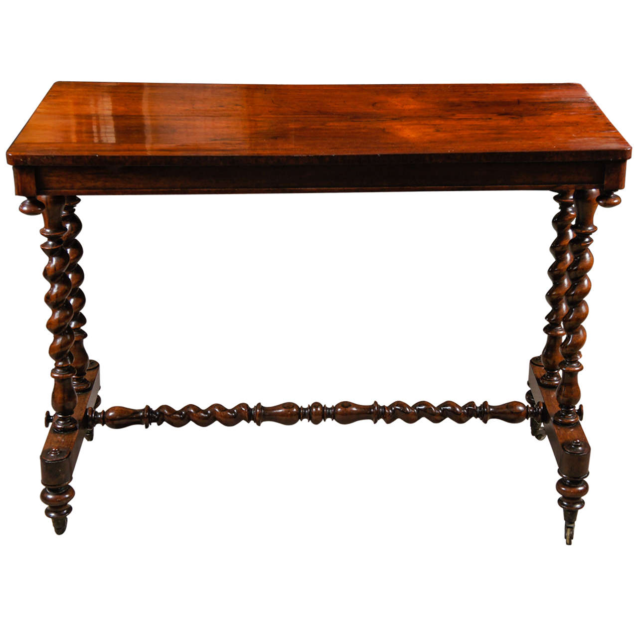 English Rosewood Side Table at 1stDibs