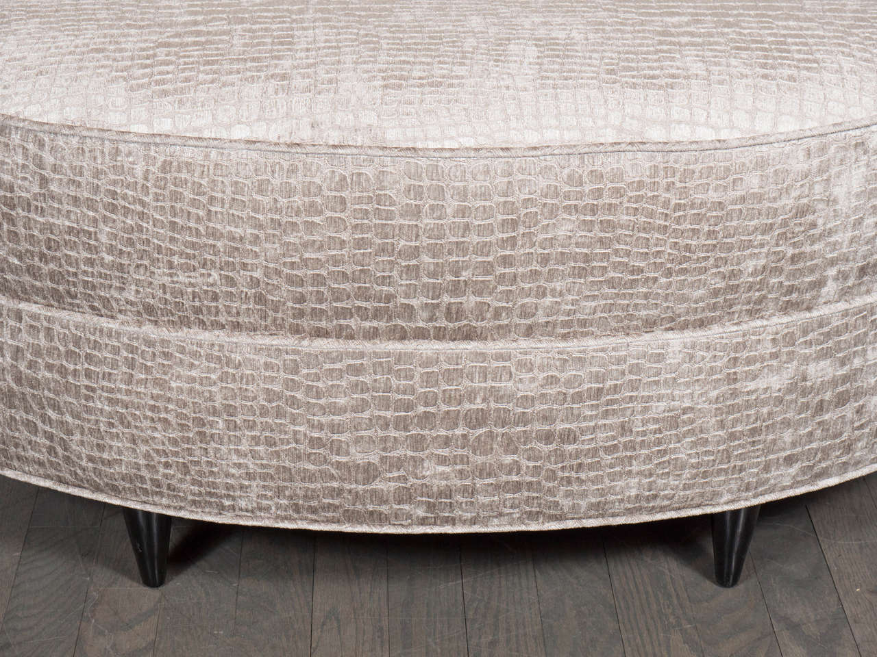 Luxe Mid-Century Modernist Organic Shaped Ottoman at 1stDibs | kidney ...