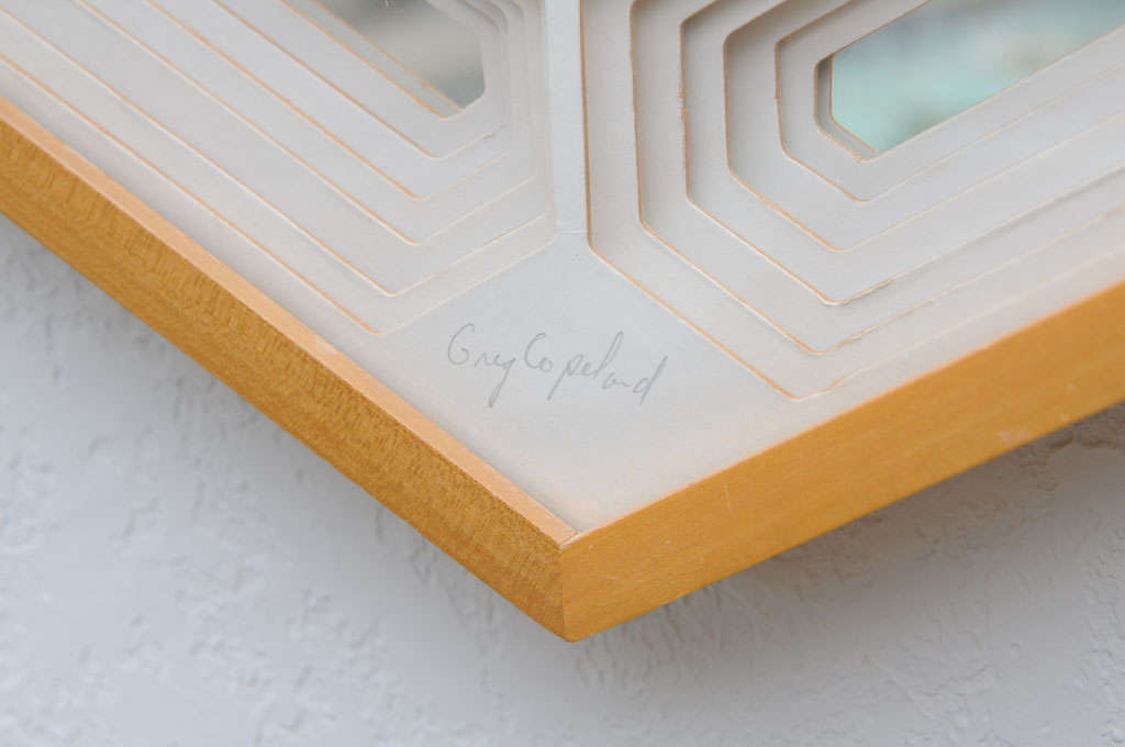 Paper and Mirror Wall Sculptures by Greg Copeland at 1stDibs
