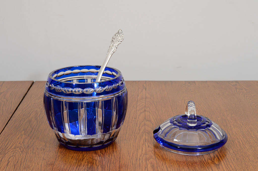 Val St. Lambert Jar For Sale at 1stDibs