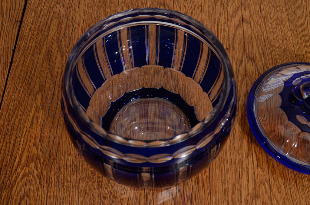 Val St. Lambert Jar For Sale at 1stDibs