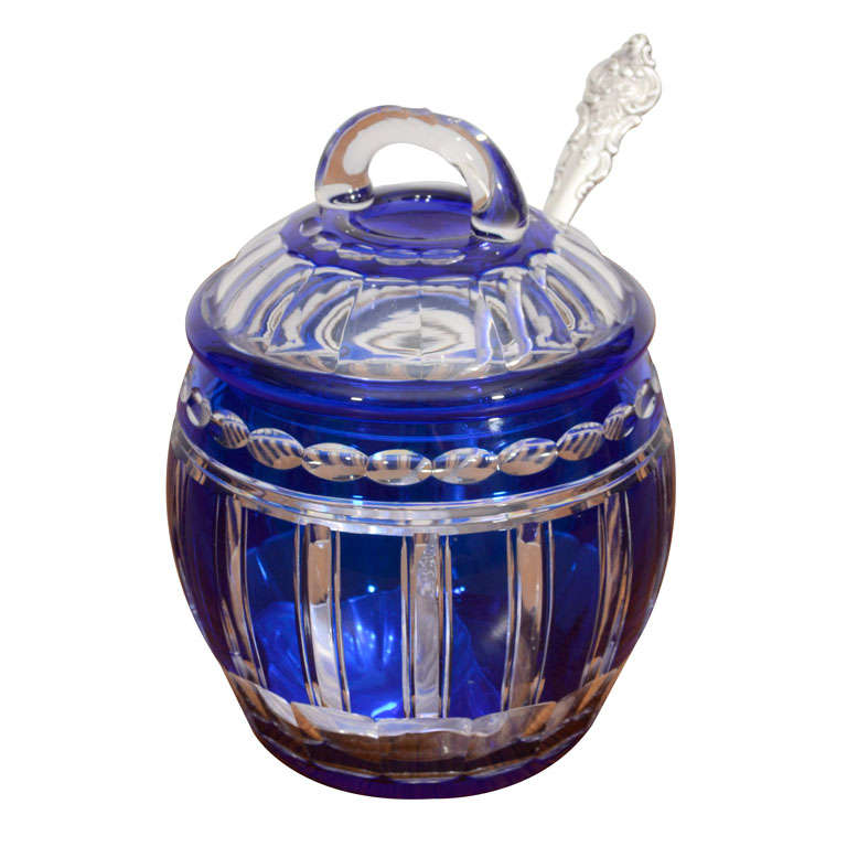 Val St. Lambert Jar For Sale at 1stDibs