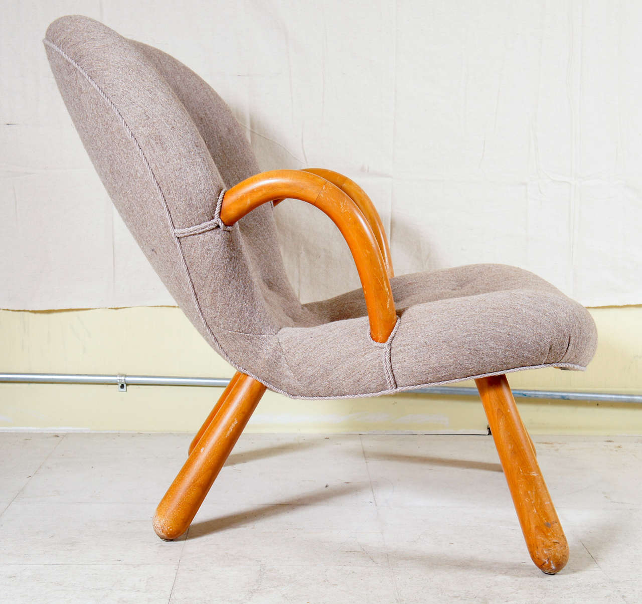 'Clam Chair' by Philip Arctander at 1stDibs | clam chairs, the clam ...